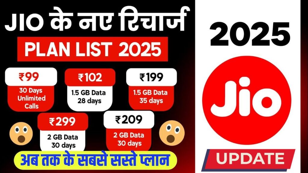 Jio का धमाका! नए सस्ते रिचार्ज प्लान से ग्राहकों को मिलेगा जबरदस्त ...